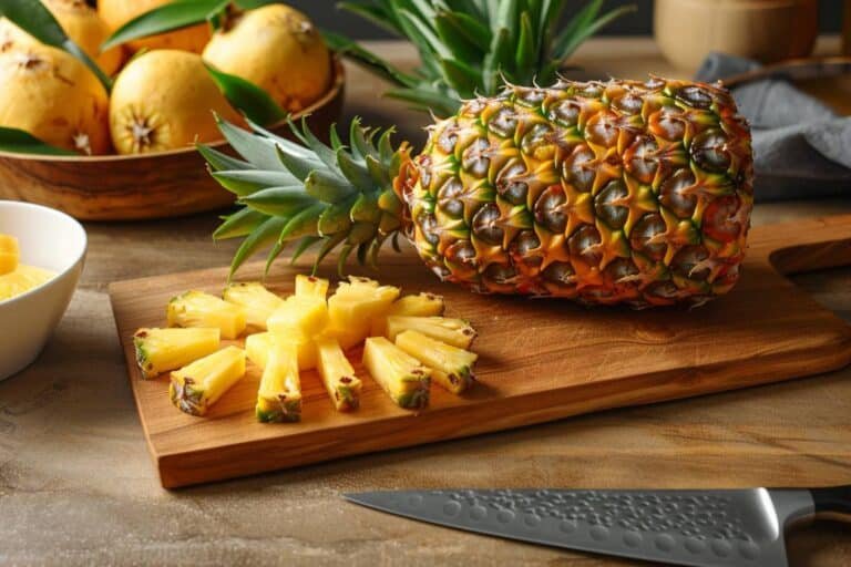 Découvrez la méthode simple pour couper un ananas avec facilité