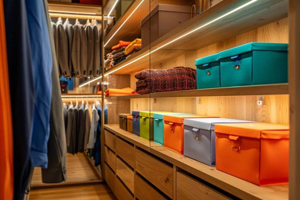 idées pour un dressing original et fonctionnel