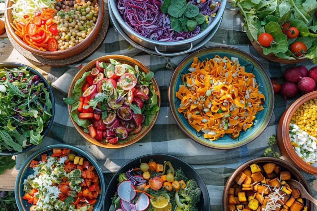 recettes estivales faciles à préparer pour des repas en plein air savoureux