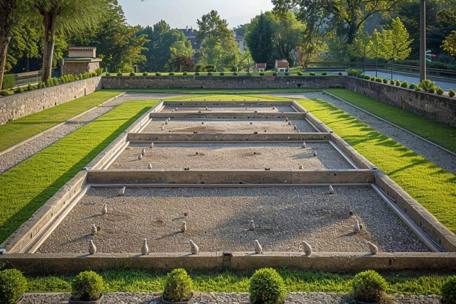 Découvrez la dimension idéale d'un terrain de pétanque
