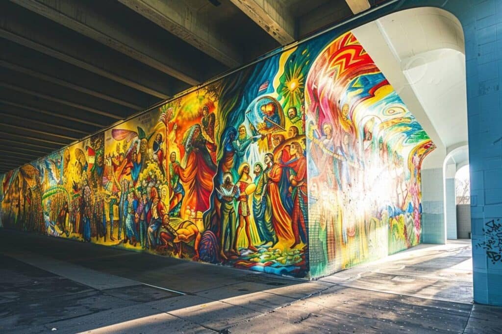 Découvrez l'histoire passionnante des fresques murales