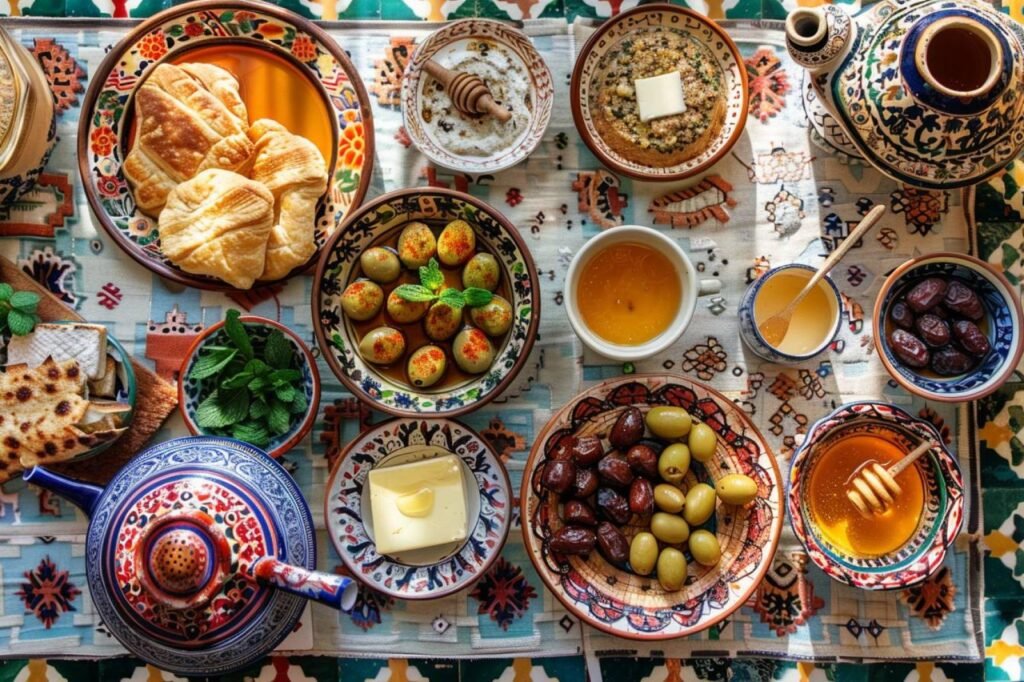 Les délices du petit déjeuner marocain : un voyage gustatif au coeur de ...
