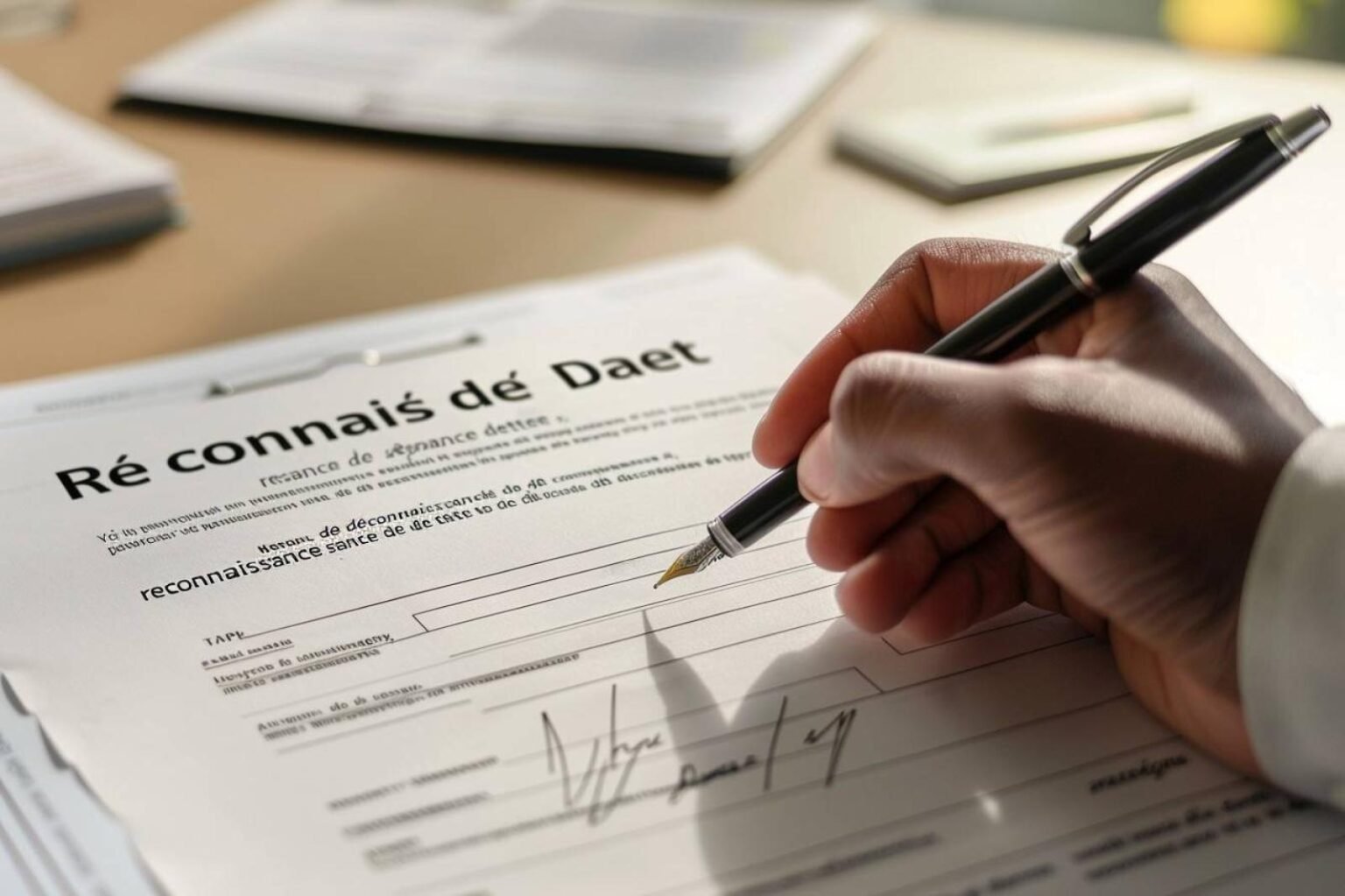 La reconnaissance de dette : guide pratique pour une utilisation efficace